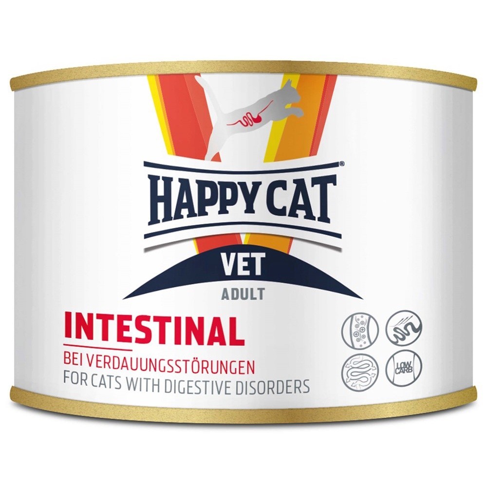 Jual Happy Cat Vet Intestinal cat kucing Wet Food Kaleng Gastro Khusus ...