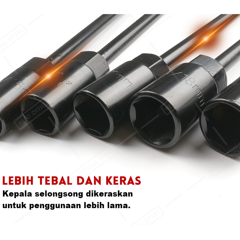 Jual ELLKA Kunci T 8/10/12/14 mm Kunci COD pas soket perbaikan T-Type Wrench Kunci Sok Sock ...