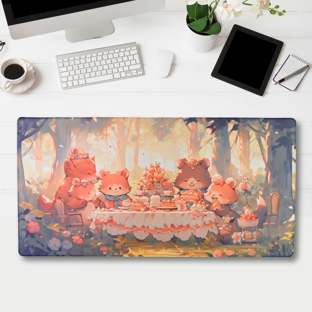 Jual Gaming Deskmat / Desk Pad / Mouse Pad (80x40cm) Art Series by Cler ...