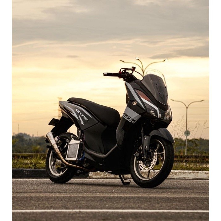 Jual STRIPING STICKER LEXI 125-155 TRANSPARAN SILVERA BISA UNTUK SEMUA ...