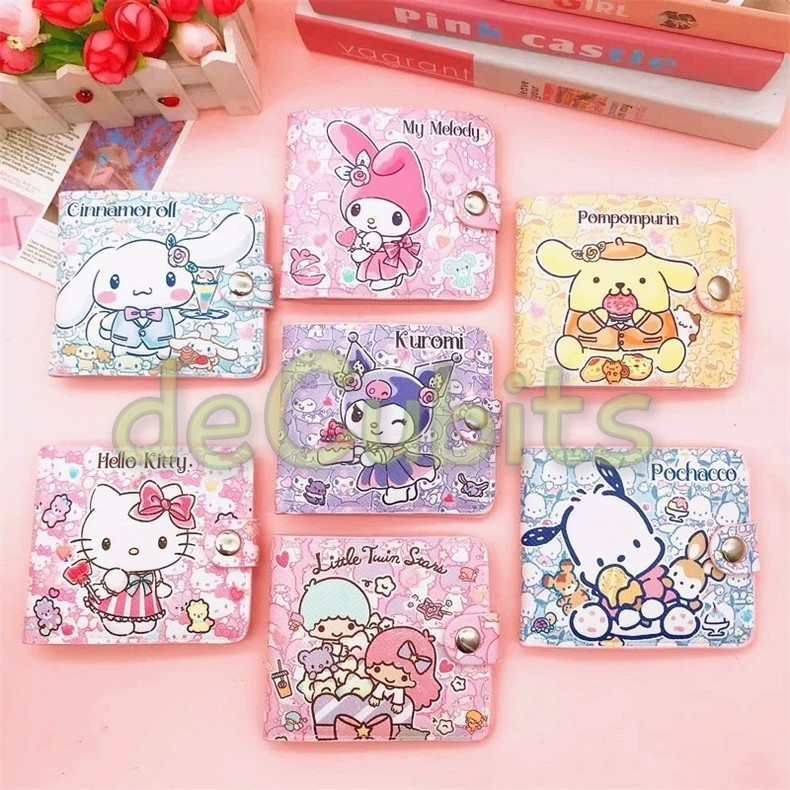 Jual DC Dompet Klip Anak FULLPRINT Kuromi My Melody Cinnamoroll ...