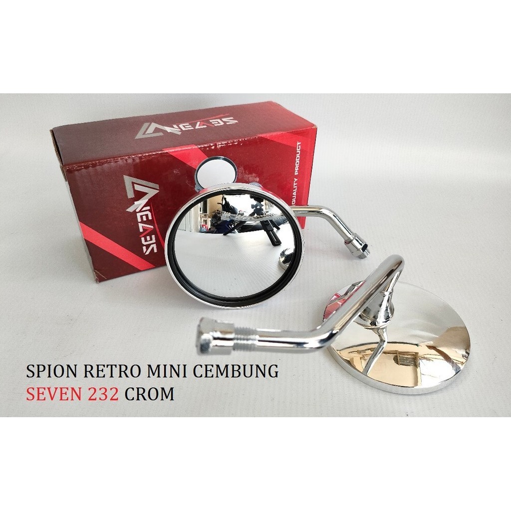 Jual SPION RETRO CEMBUNG MINI Spion Retro Mini Pendek Bulat kaca ...