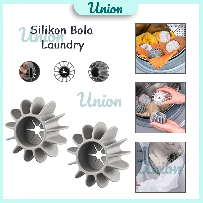 Jual Silicone Laundry Ball Alat Pembersih Bulu Pakaian Mesin Cuci Magic ...