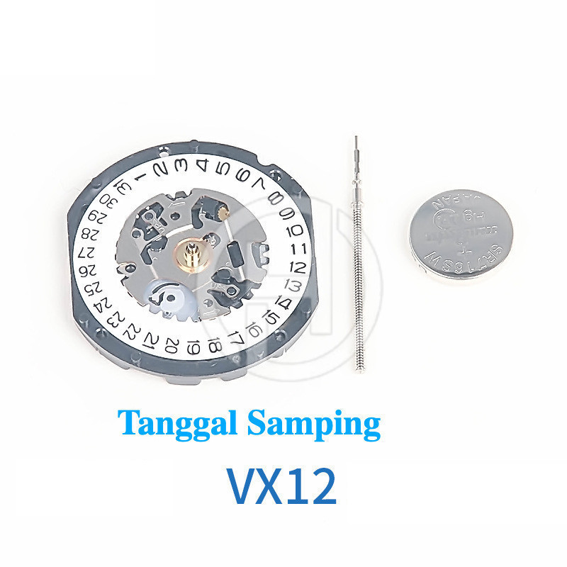 Jual Mesin Jam Tangan VX12E / VX12 Tanggal Samping dan Bawah Original - Bergaransi | Shopee ...