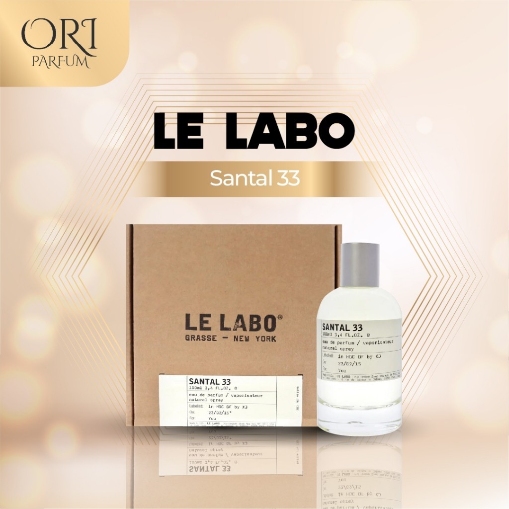 Jual Le Labo Santal 33 Original (ORI) | Shopee Indonesia