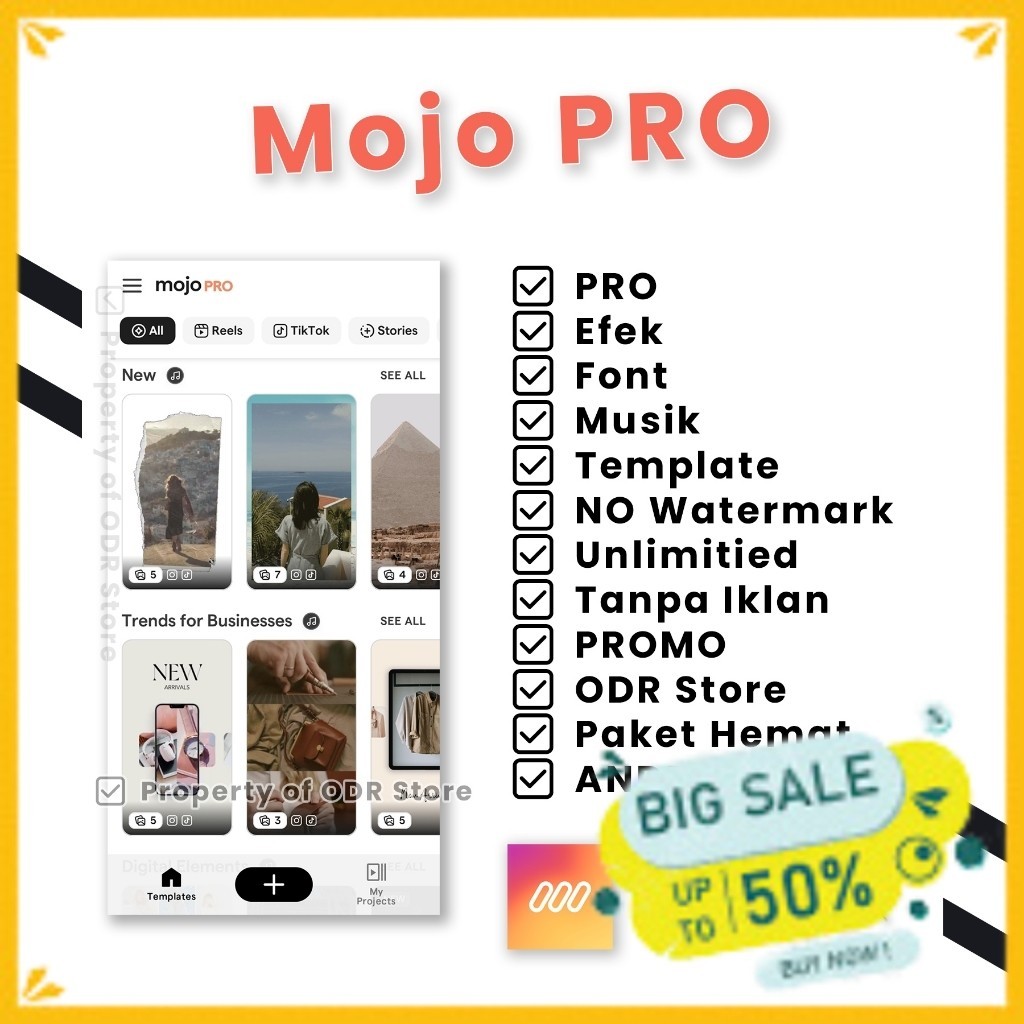 Jual mojo lifetime Semua Orang Membuat Video Menarik di Media Sosial ...