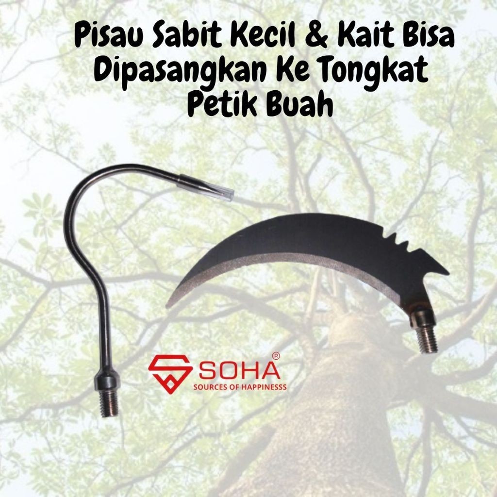 Jual Paket Komplit Tongkat Petik Buah Serbaguna Bisa pemetik dan ...