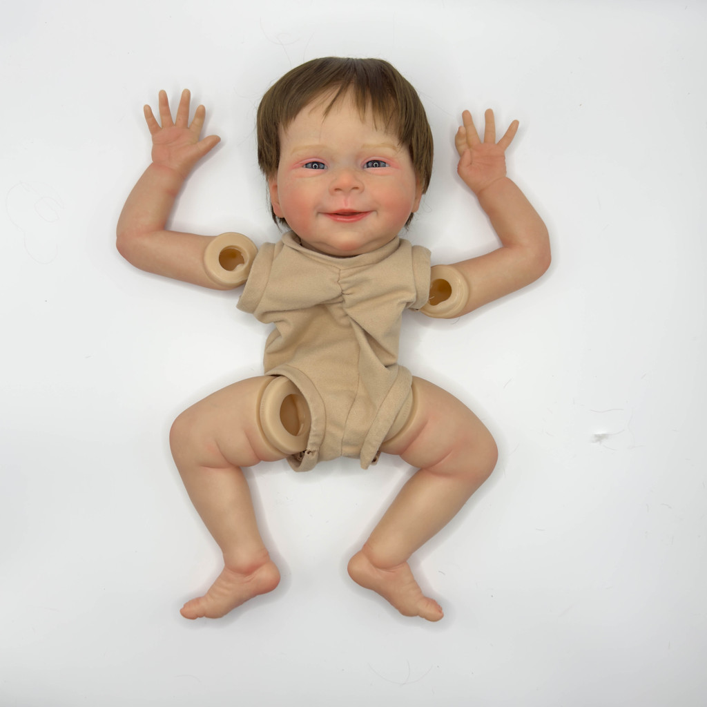 Jual 19inch Sebastian Reborn Doll Kit Lifelike Awake Baby Already ...