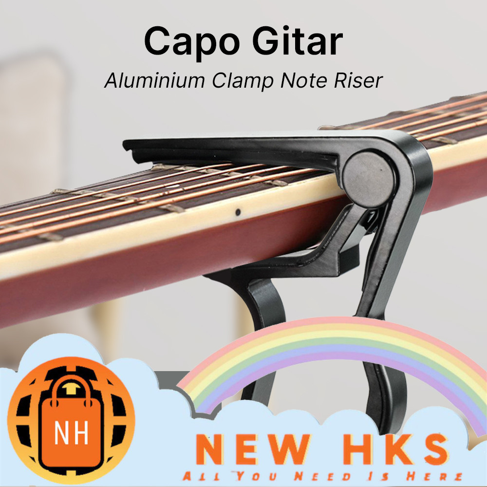 Jual Guitar Capo Kapo Gitar Bass Akustik Elektrik Ukulele Alloy ...