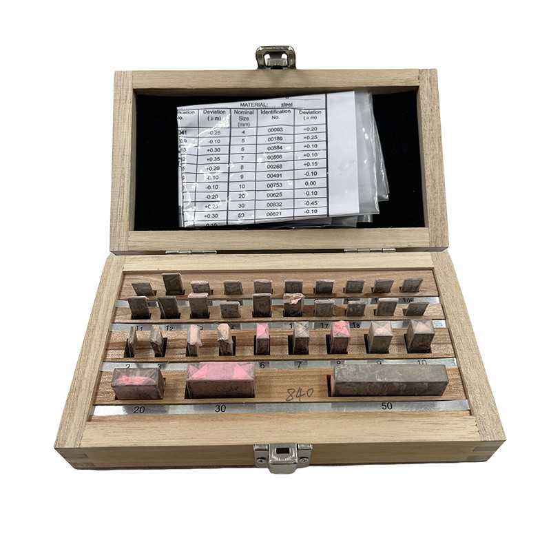 Jual 32 pcs,Block Gauge Set,0 Grade/1 Grade,High Speed Steel Gage Block ...