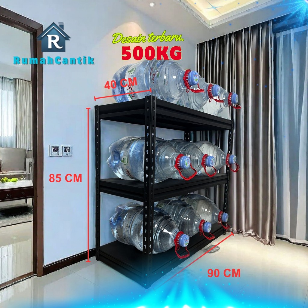Jual RumahCantik - 100% baja besi Rak Besi Susun Serbaguna Rak Display ...