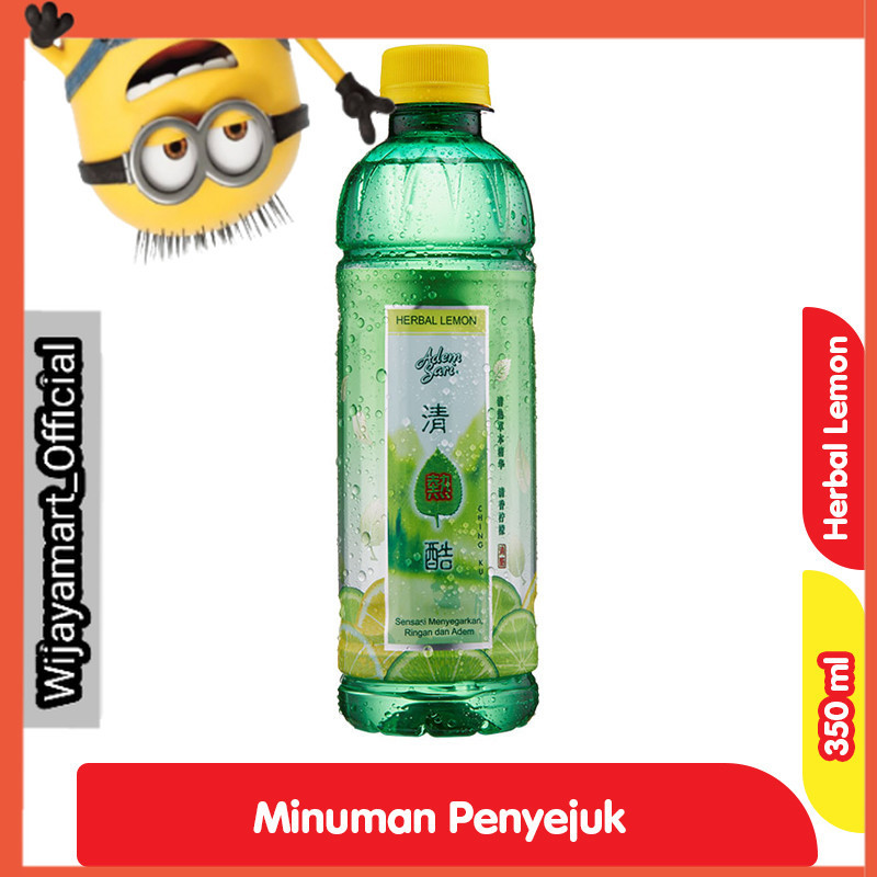 Jual Adem Sari Ching Ku Lemon Botol 350 ml | Shopee Indonesia