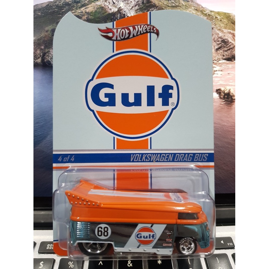 Jual Hot Wheels RLC Gulf Volkswagen Drag Bus real riders | Shopee Indonesia