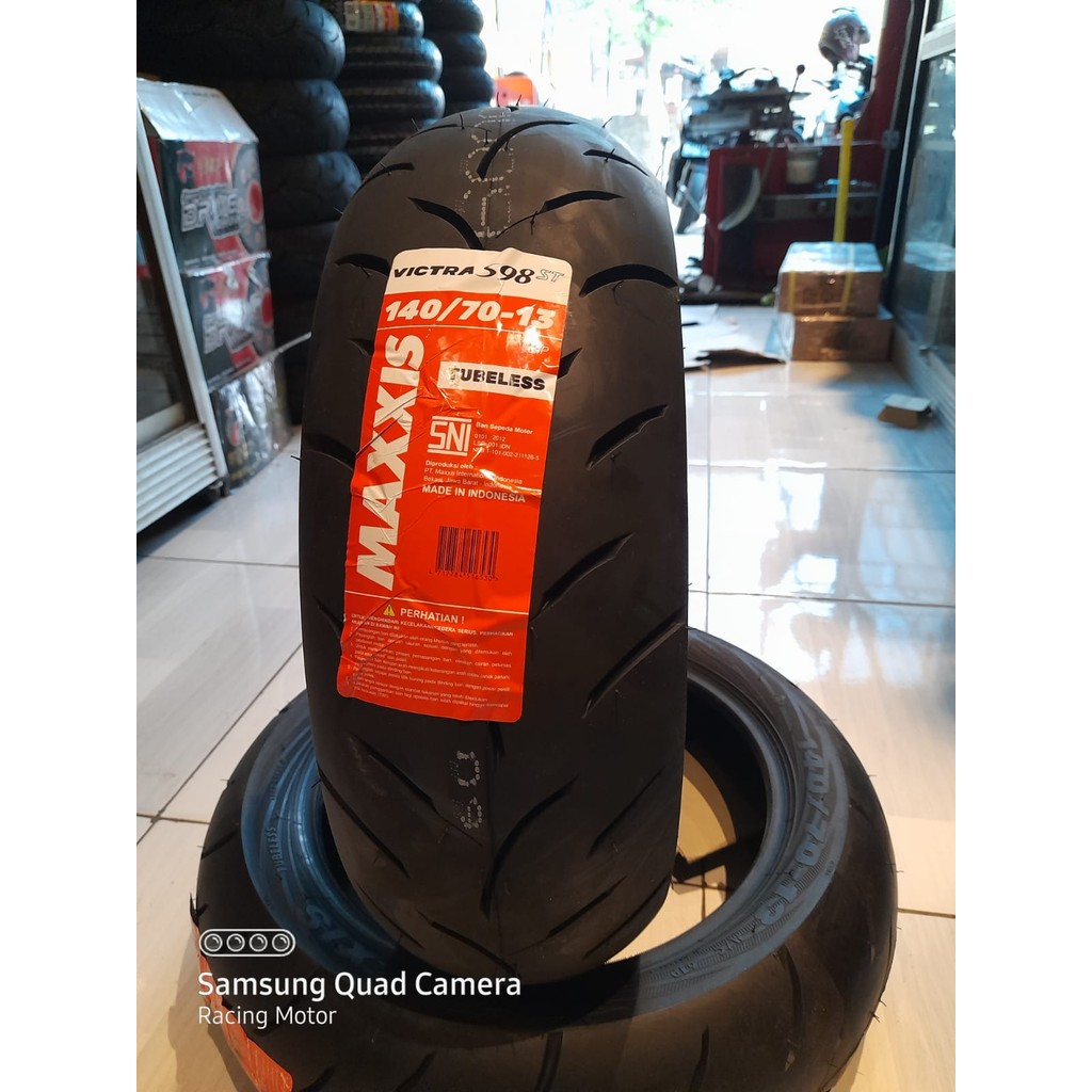 Jual Ban TUBELESS ASLI MERK MAXXIS TYPE VICTRA RING 13 untuk YAMAHA ...