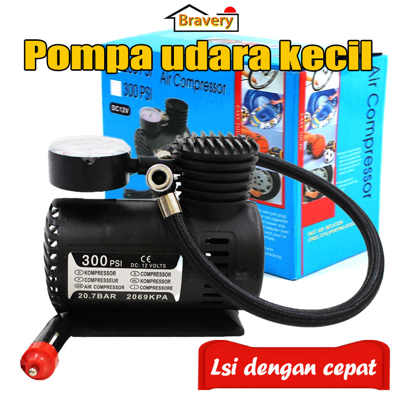 Jual 【Cepat】Pompa udara sepeda motor / Compressor 12V Electric Pump ...