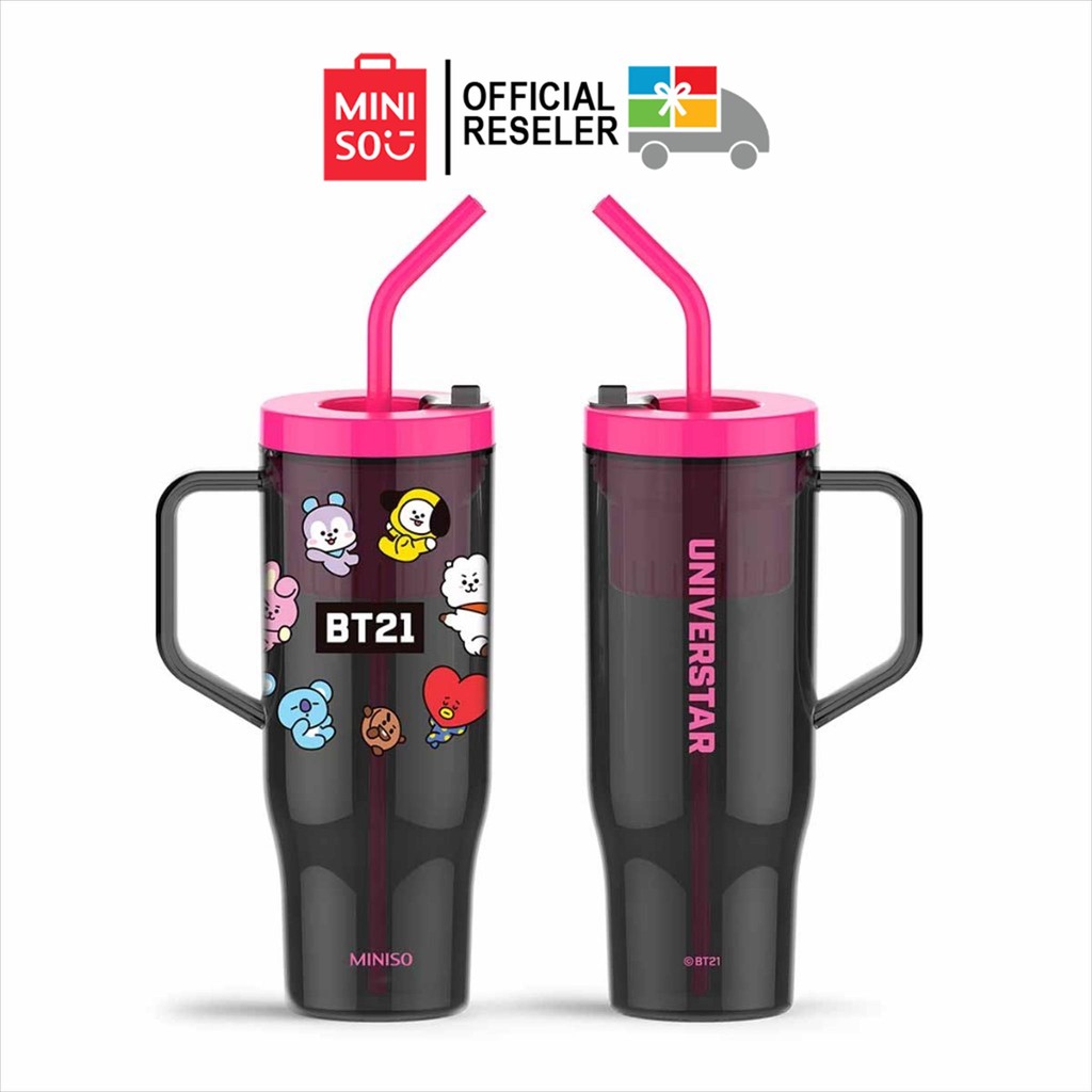 Jual Miniso x BT21 Collection Gelas Tumblr Jug Besar 1250ML | Shopee ...