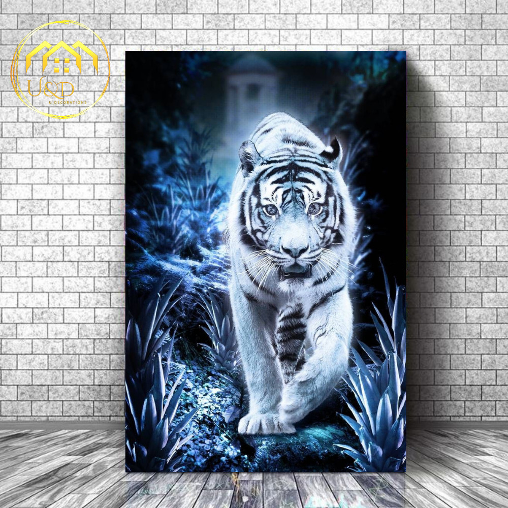 Jual POSTER KAYU MACAN PUTIH - POSTER MACAN PUTIH - POSTER HEWAN ...