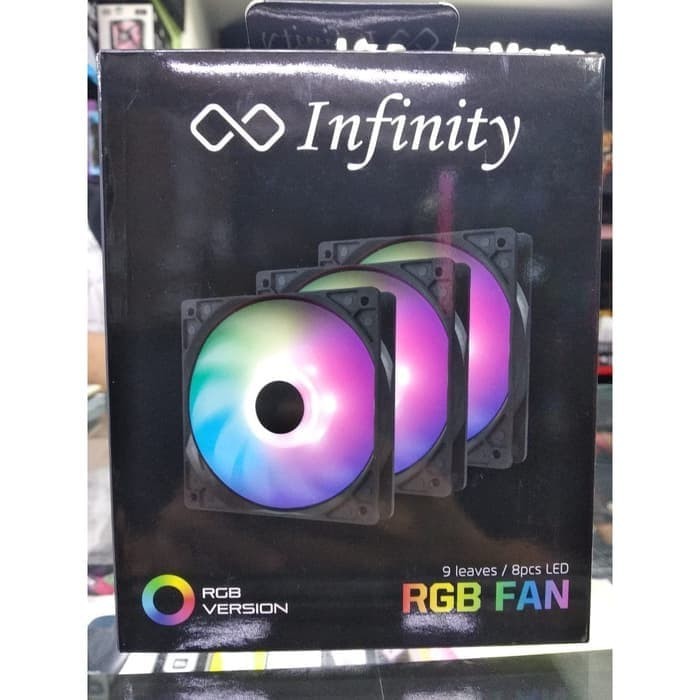 Jual Fan Casing Infinity RGB INSIDE RING FAN - 3 Pack (REMOTE+CONTROLER ...
