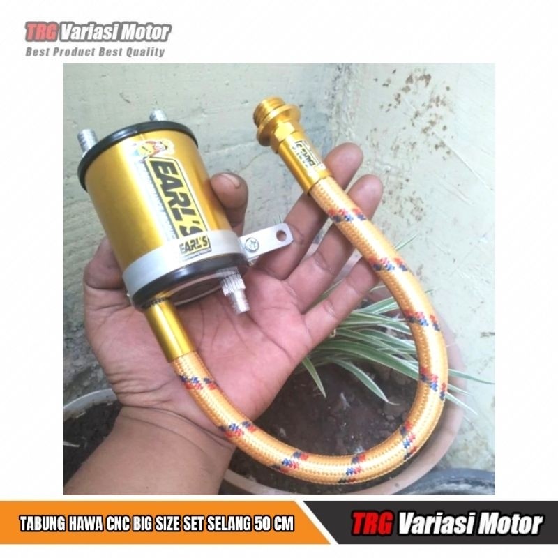 Jual Tabung Hawa Racing CNC Big Size Set Tutup Oli Klem 4 Varian Warna ...
