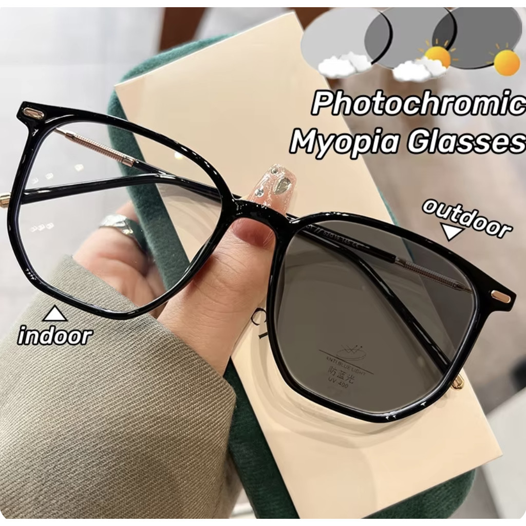 Jual Kacamata Photocromic Korea / Anti Radiasi 2 In 1 Photochromic Pria ...