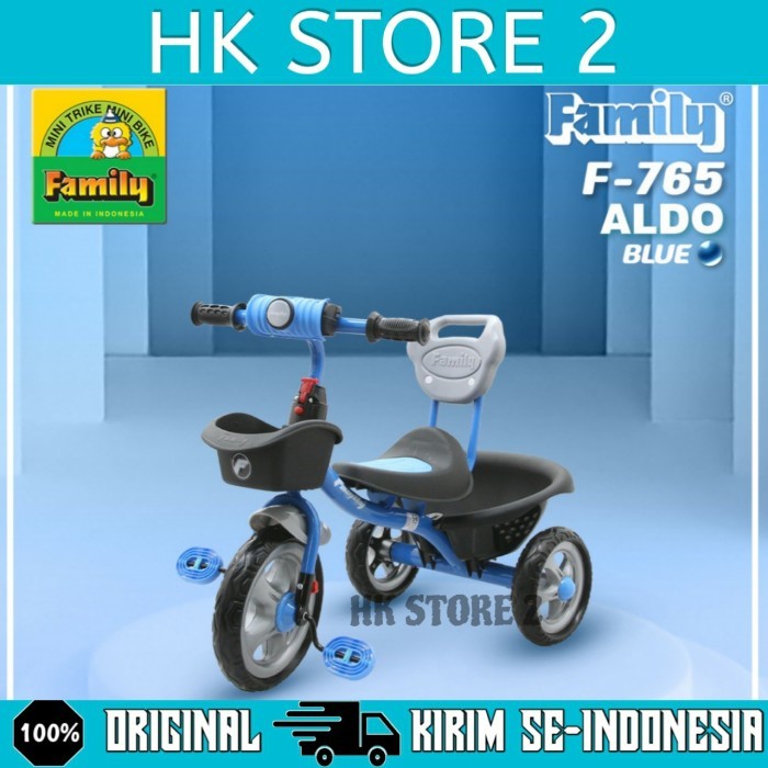 Jual Sepeda Tricycle Roda Tiga Anak FAMILY ALDO F-765 sepeda anak ...
