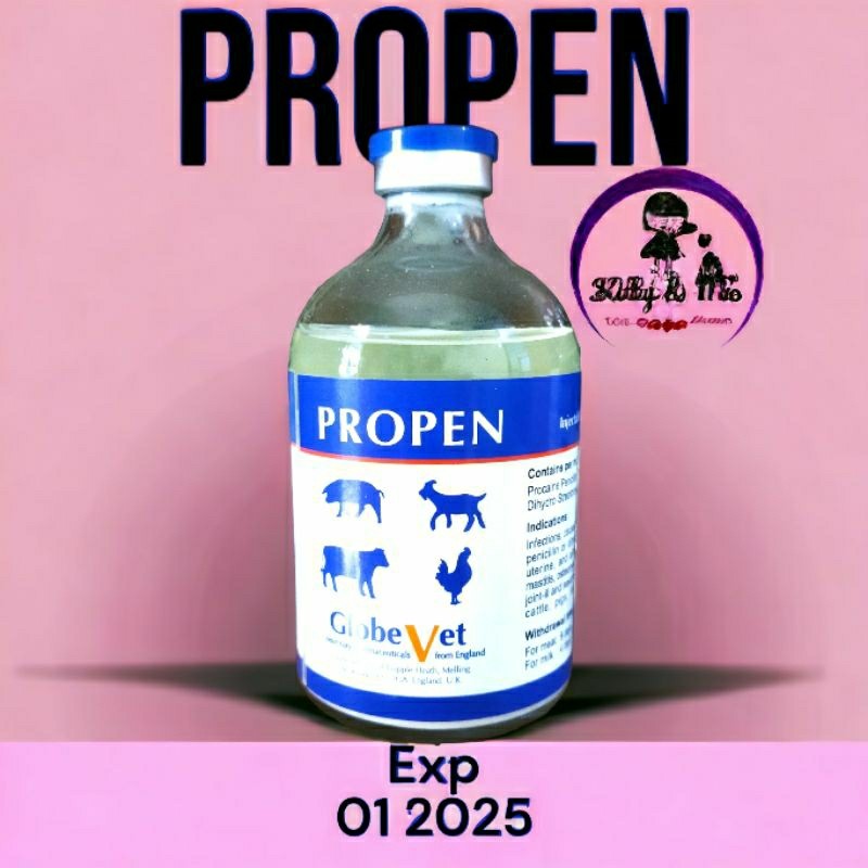 Jual Propen 100ml Seperti Penstrep Injeksi Obat Hewan Original | Shopee ...
