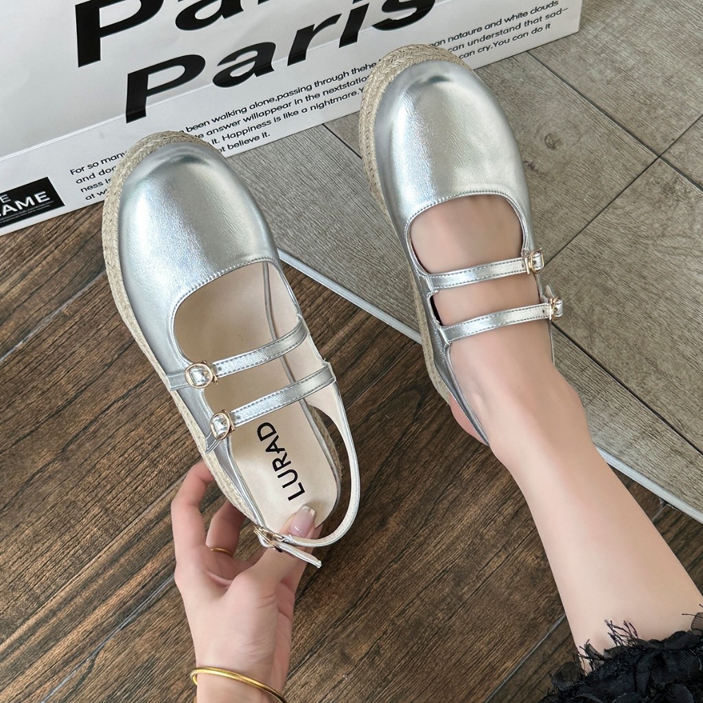 Jual LURAD Sepatu Wanita Chic Cewek Anti Gembos Hangout Sepatu Wedges ...