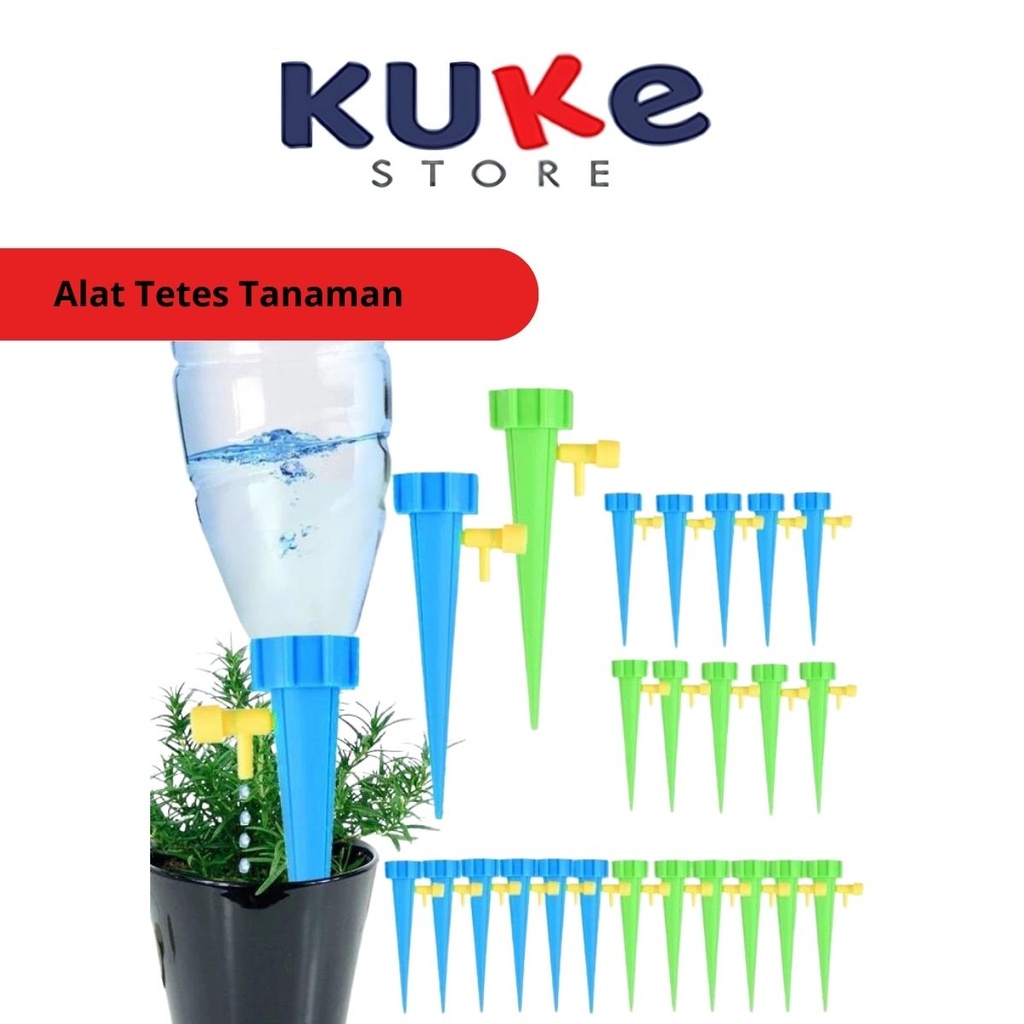 Jual Alat Tetes Tanaman Penyiram Otomatis Corong Tancap Botol Bekas Air ...