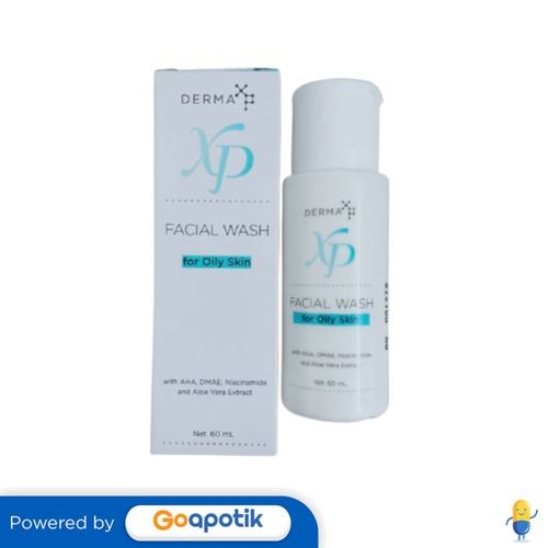Jual Derma Xp Facial Wash For Oily Skin 60 Ml Botol | Shopee Indonesia