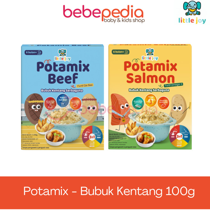 Jual Little Joy Bubuk Kentang Serbaguna Potamix Beef Salmon100g ...