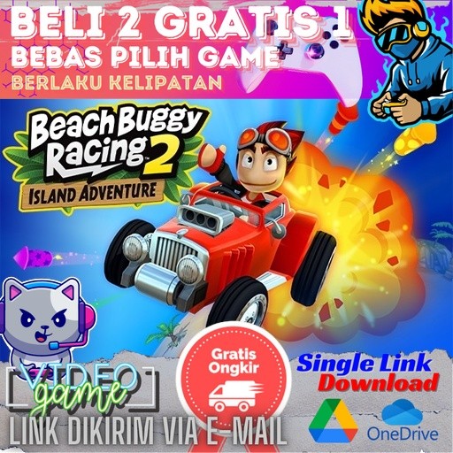 Jual BEACH BUGGY RACING 2 ISLAND ADVENTURE Game PC dan Laptop ...