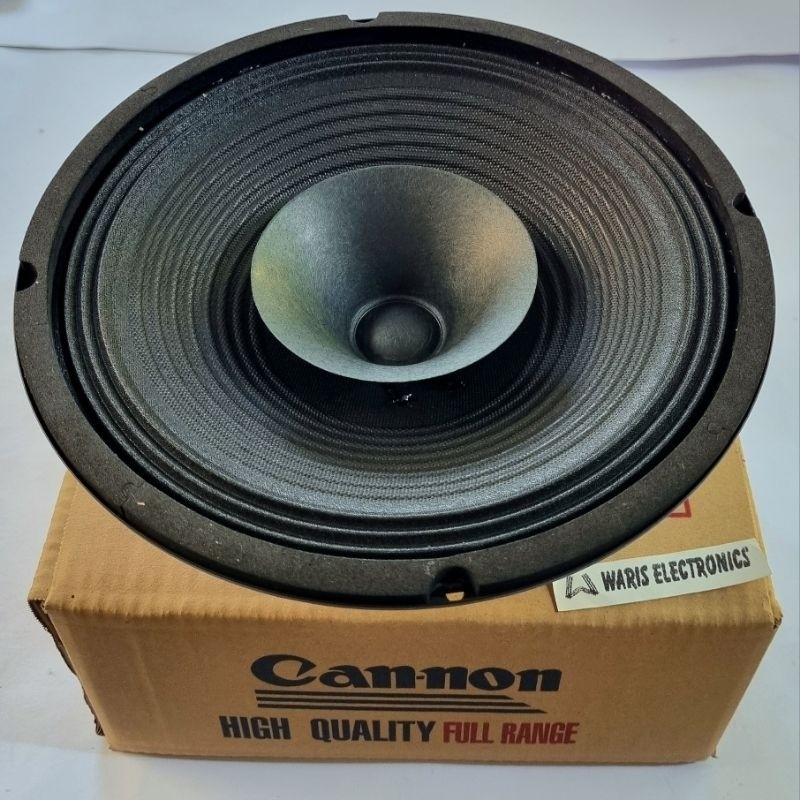 Jual Speaker 10 inch Cannon Fullrange | Shopee Indonesia