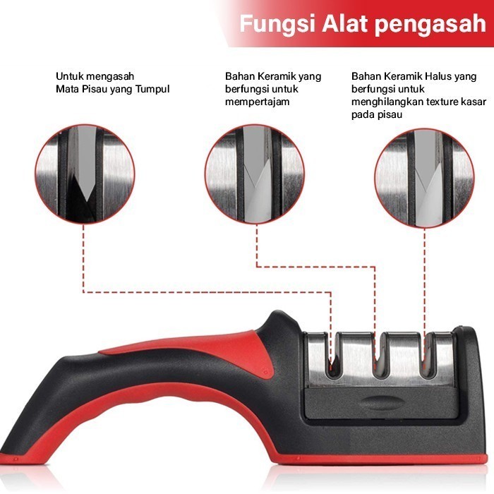Jual HANA PREMIUM IMPORT / ALAT PENGASAH PISAU TA | Shopee Indonesia