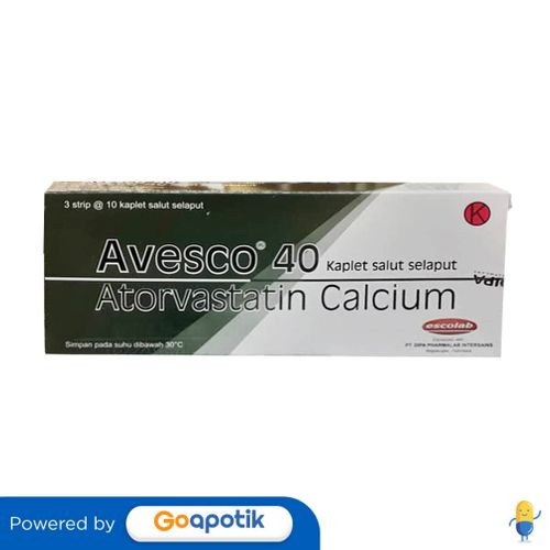 Jual Avesco 40 Mg Box 30 Kaplet | Shopee Indonesia