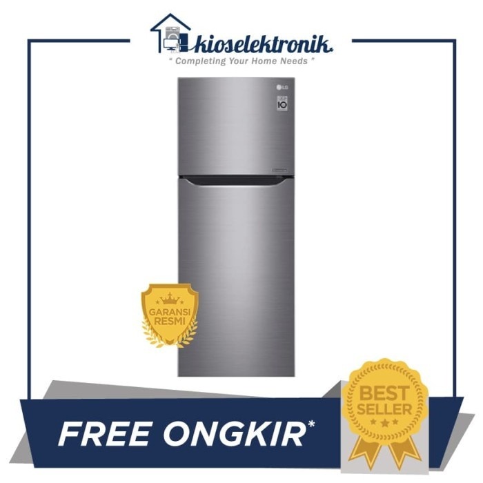 Jual LG GN-G272SLCB Kulkas 2 Pintu Stainless - Inverter - 272L - GNG272SLCB | Shopee Indonesia
