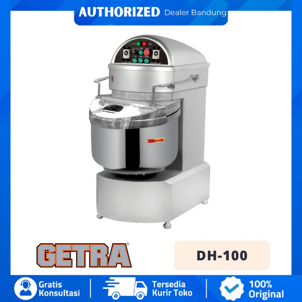 Jual GETRA DH 100 DH-100 SPIRAL MIXER 100 LITER PENGADUK ADONAN ROTI ...