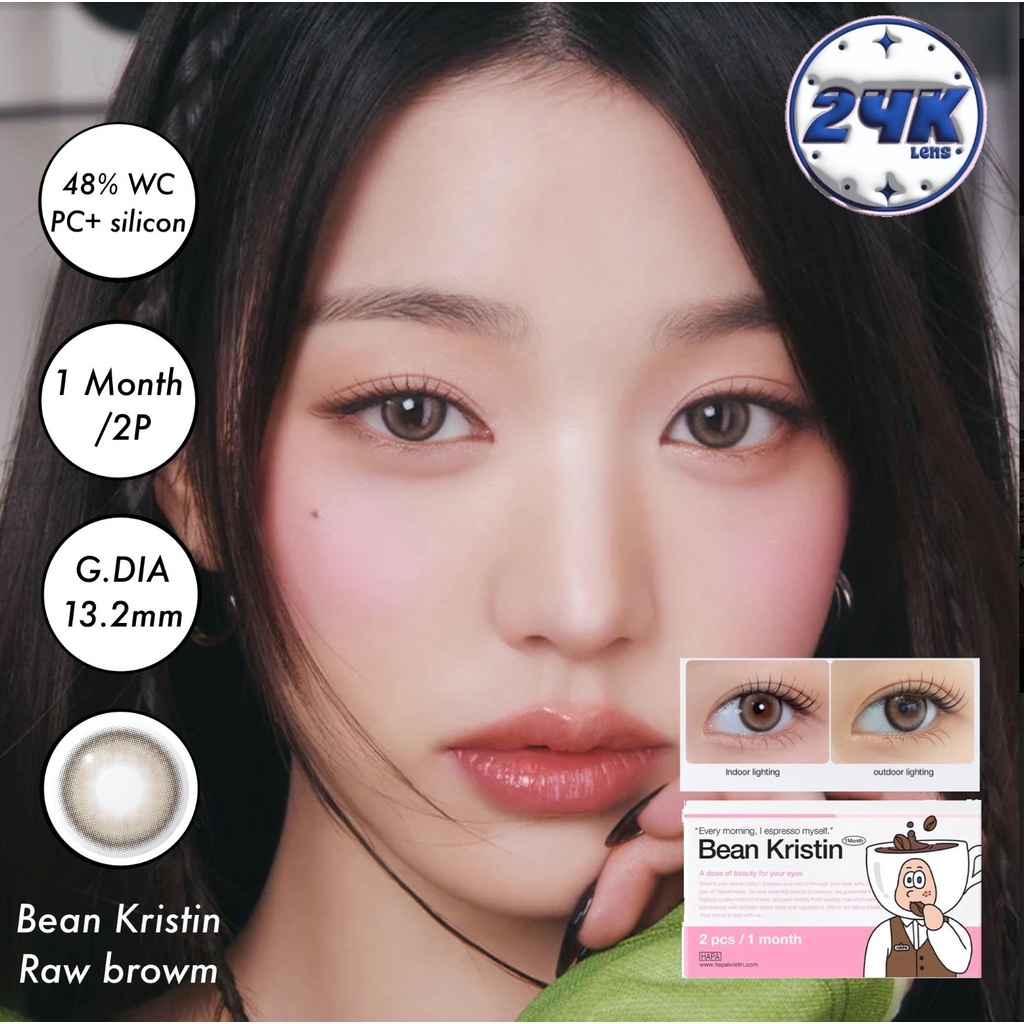 Jual SOFTLENS OR PREMIUM KOREA WONYOUNG LENS HAPA KRISTIN BEAN KRISTIN ...