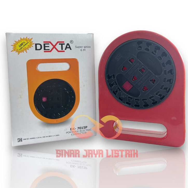 Jual Kabel Cable Roll Box Kotak Ginza 6M 6 Meter DEXTA DX-7015 | Shopee ...