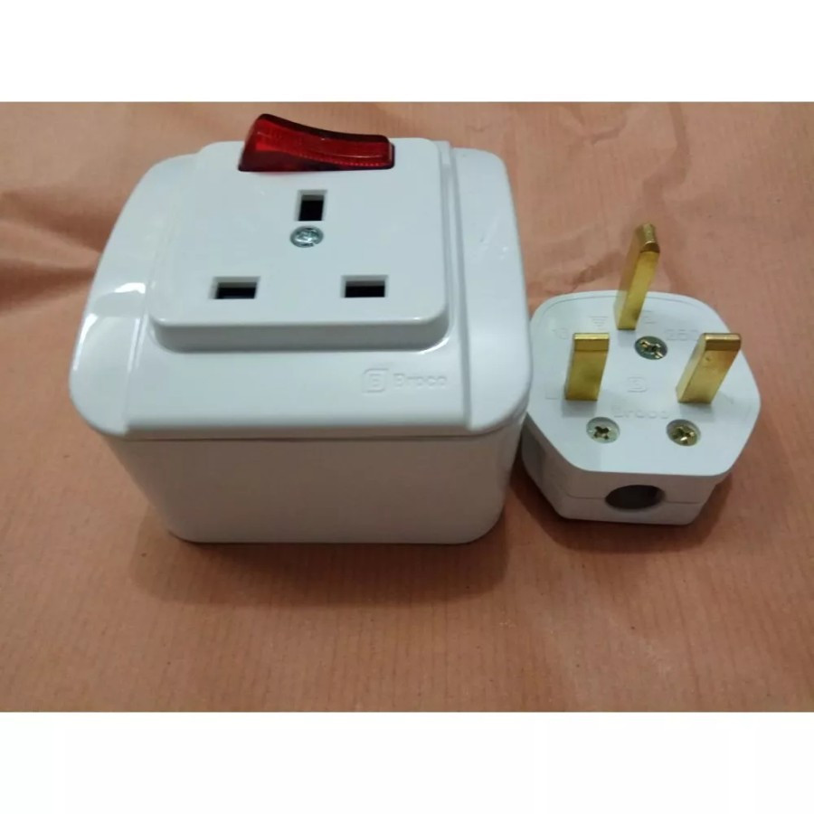 Jual BROCO SET GALEO STOP KONTAK AC + STEKER + OUTBOW | Shopee Indonesia