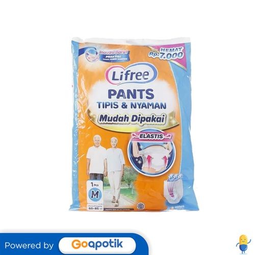 Jual Lifree Popok Celana Size M 1 | Shopee Indonesia