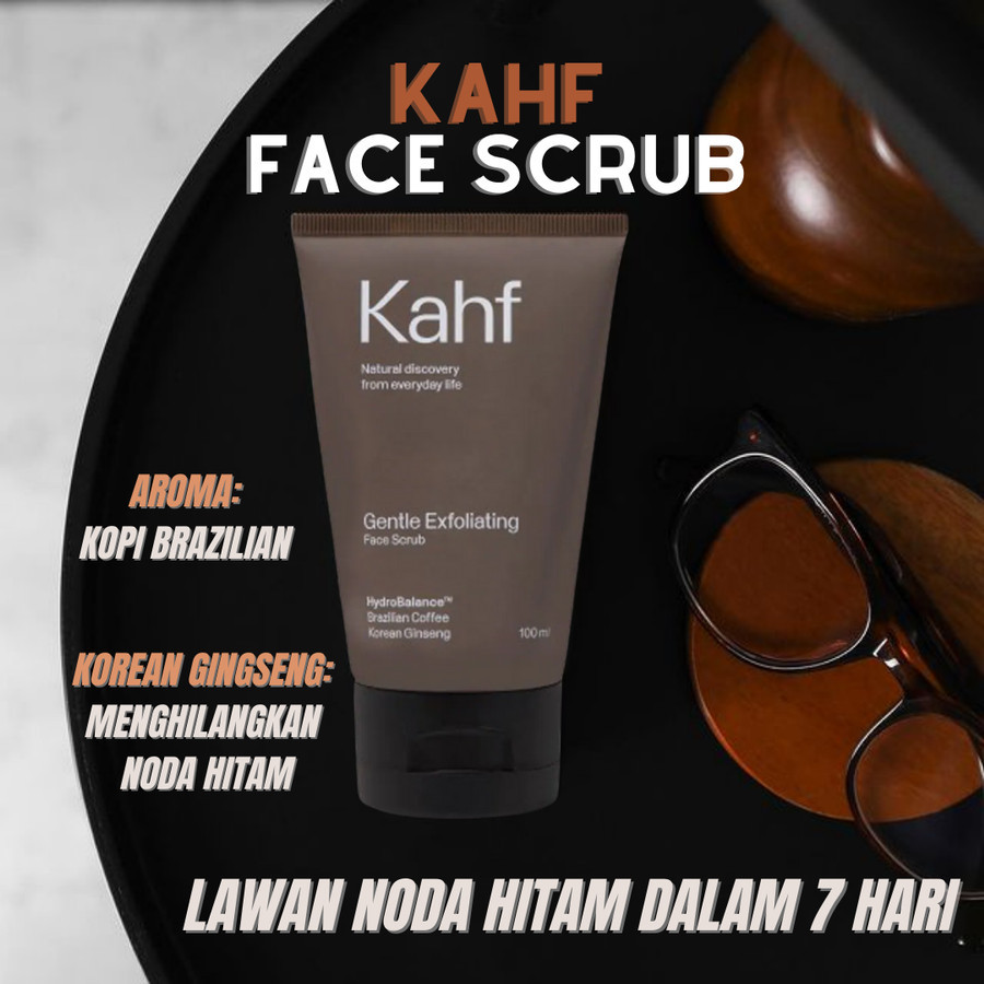 Jual Pembersih Noda Hitam Kahf Gentle Exfoliating Face Scrub 100 ml ...