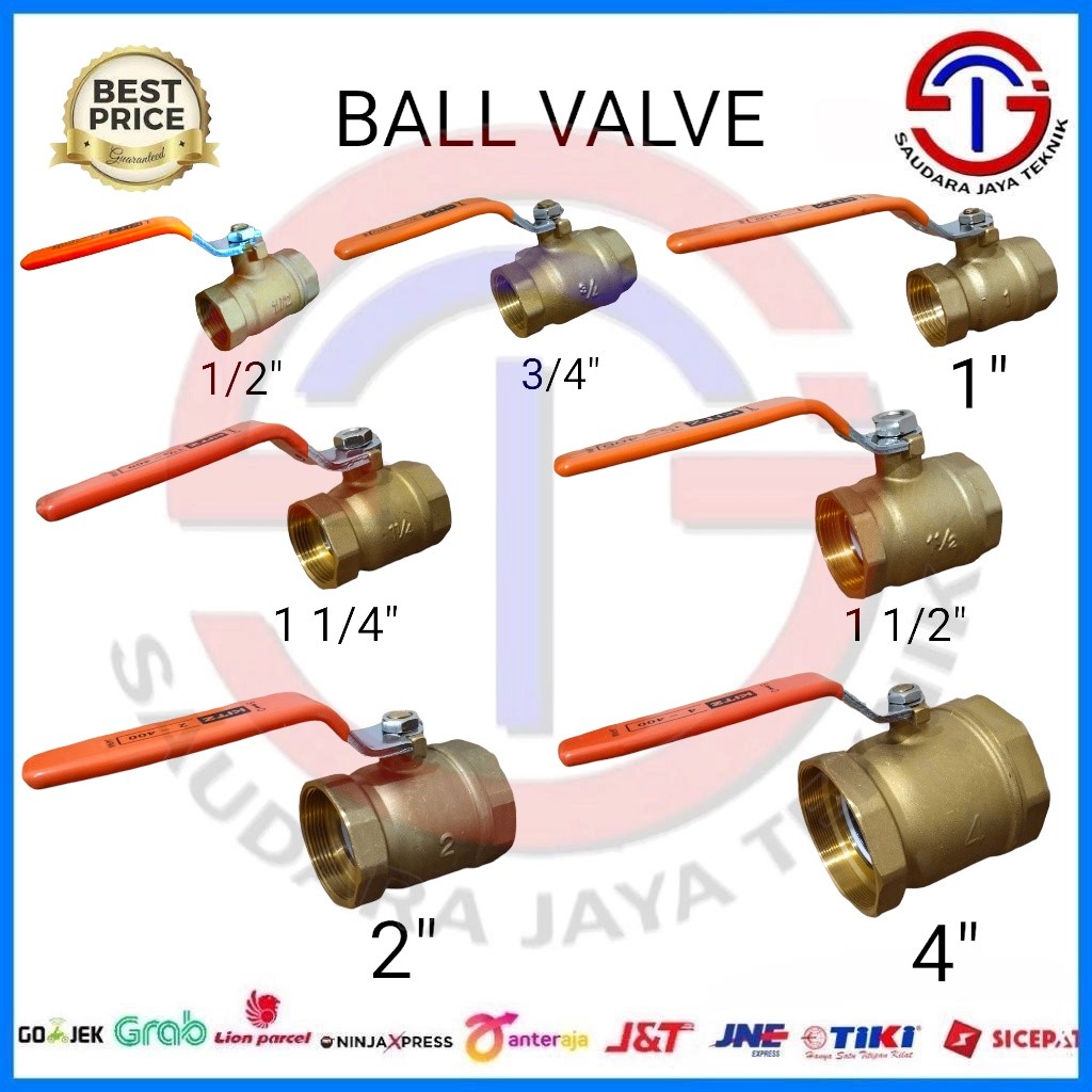 Jual WOW! Stop Kran Ball Valve KITZ KOREA 2 dan 4 " inch | Shopee Indonesia
