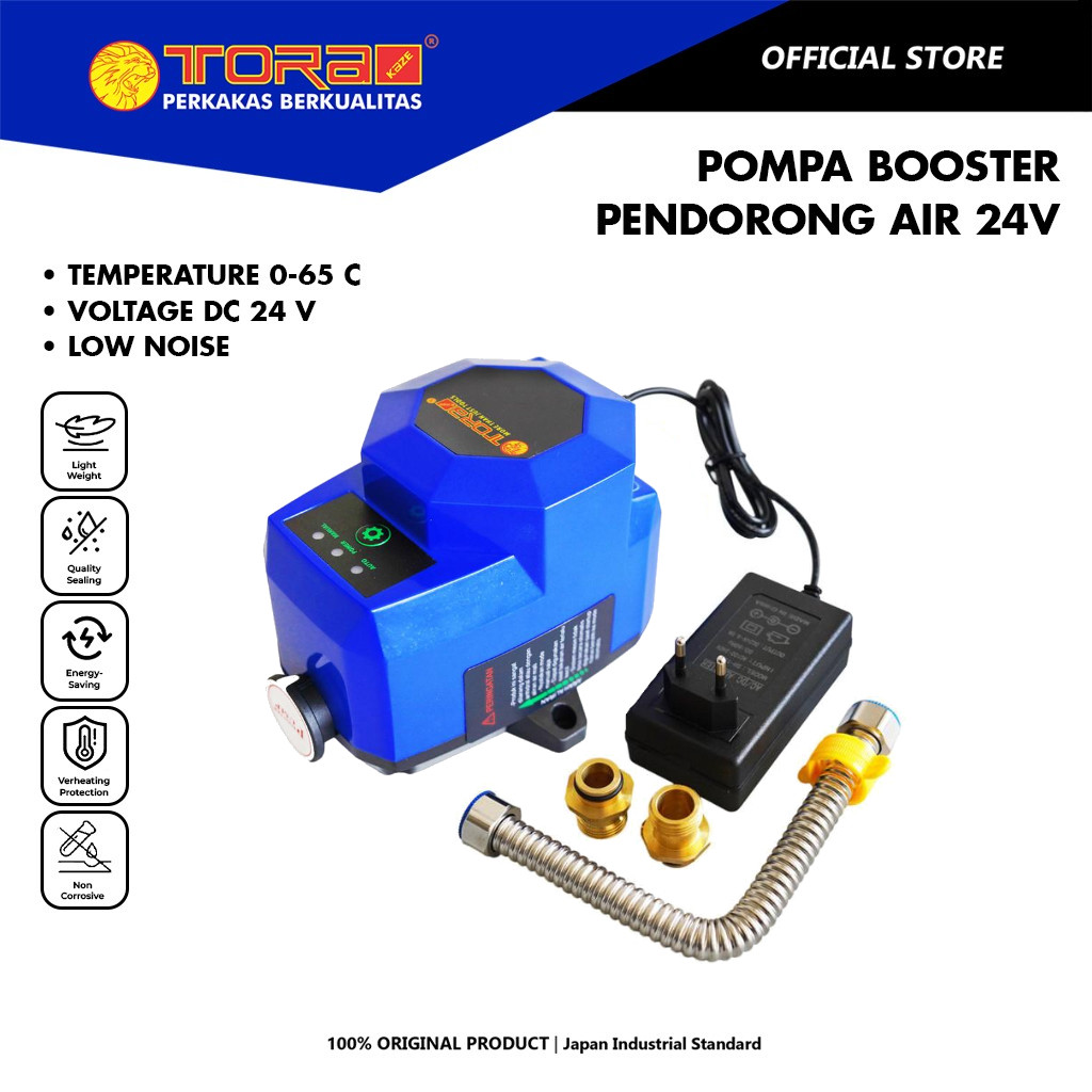 Jual TORA Pompa Booster Pendorong Air 24V - Booster Pump | Shopee Indonesia