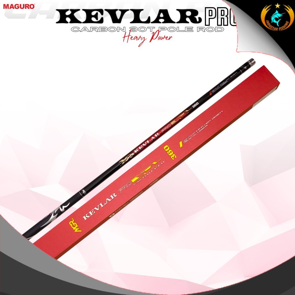 Jual Indostar Surabaya Maguro Kevlar PRO NS Joran Tegek New Design High ...