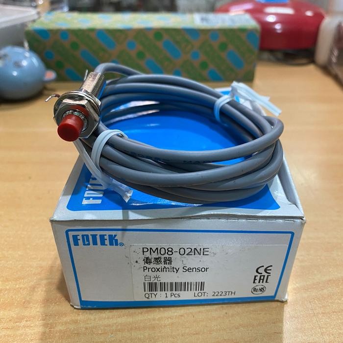 Jual SENSOR PROXIMITY SWITCH SILINDER PM08-02NE FOTEX | Shopee Indonesia