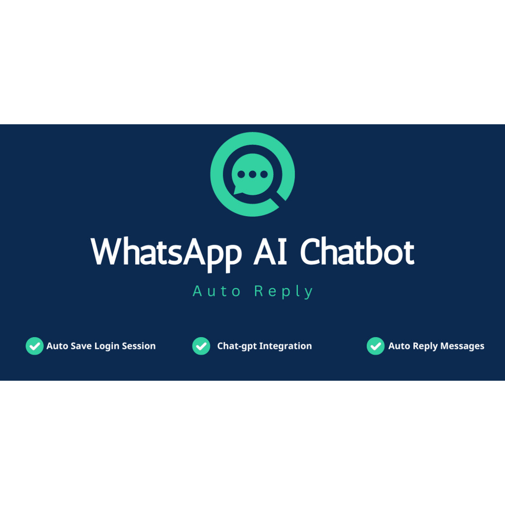 Jual WHATSAPP AI CHATBOT AUTO REPLY CHAT GPT WITH FLOW | Shopee Indonesia