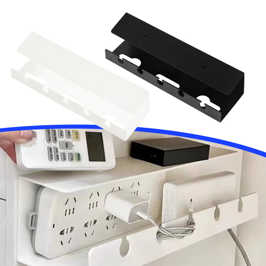 Jual Rak Kabel Cable Management Tray Under Desk Organizer Cable Charger ...