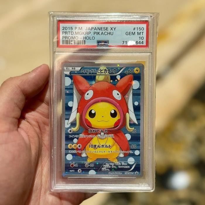 Jual Pretend Magikarp Poncho Pikachu PSA 10 GEM MINT Pokemon TCG ...