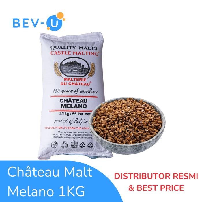 Jual Malt Chateau 1kg Belgium Gandum Barley - Melano Chocolate Whisky ...