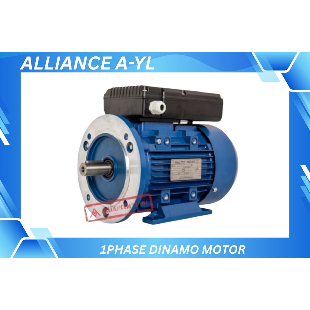 Jual ALLIANCE AYL 0,25HP/0,18KW 220V/1PH 4P/1500RPM B5 Flange - DINAMO ...